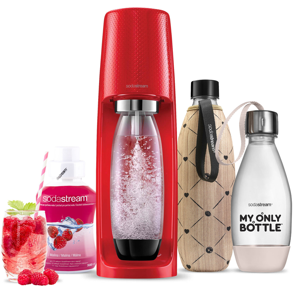 Valentínska sada Spirit Red | Prístroj na výrobu SodaStream
